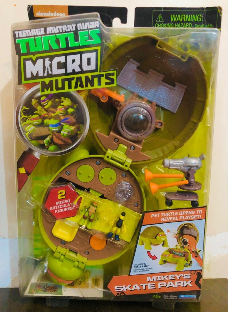 Teenage Mutant Ninja Turtles Micro Mutants Playset (Each Sold ...