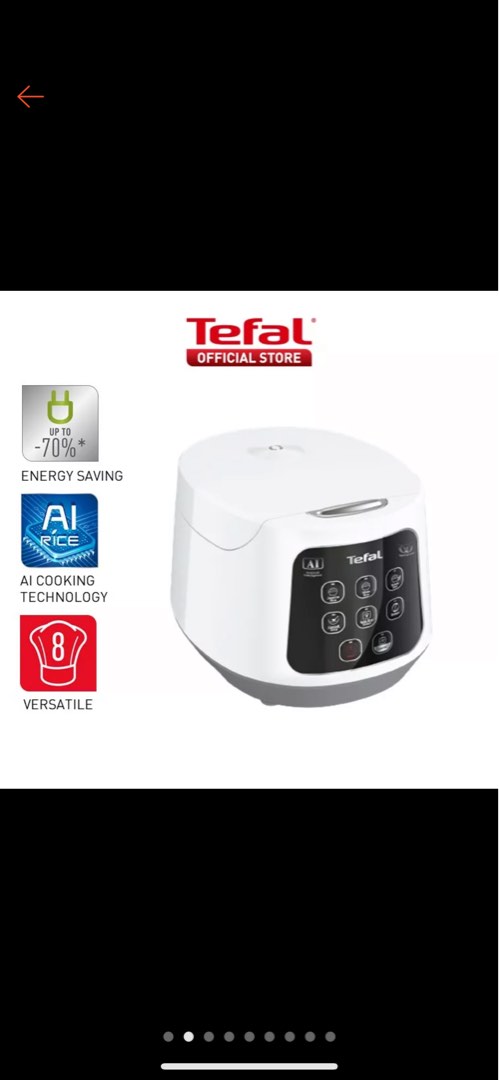 Tefal Rice Cooker, TV & Home Appliances, Kitchen Appliances, Cookers on ...