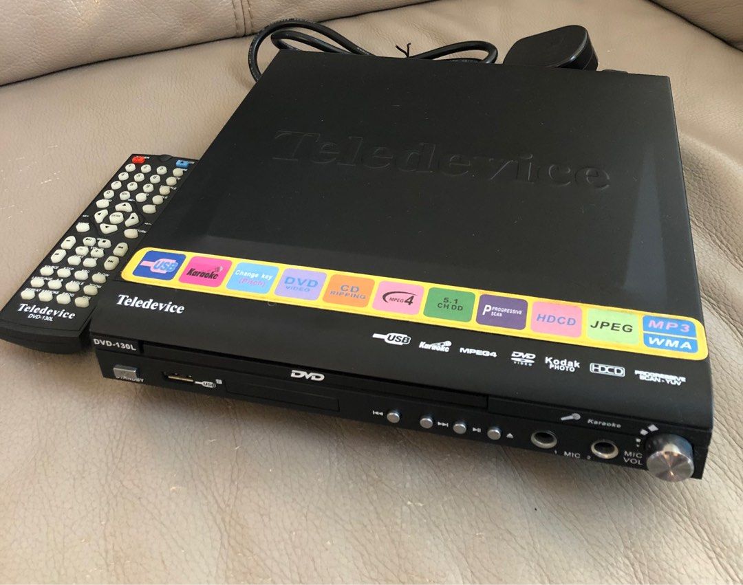 Teledevice DVD130-L, 家庭電器, 電視 & 其他娛樂, 電視組件及配件 - Carousell