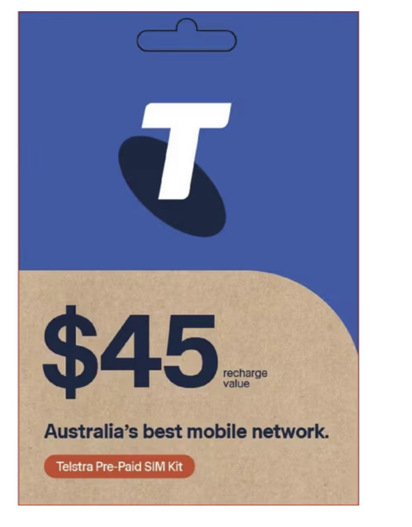 Telstra $45 sim., Everything Else on Carousell