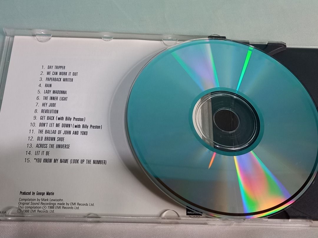 The Beatles Past Masters Volume Two CD, Hobbies & Toys, Music & Media ...