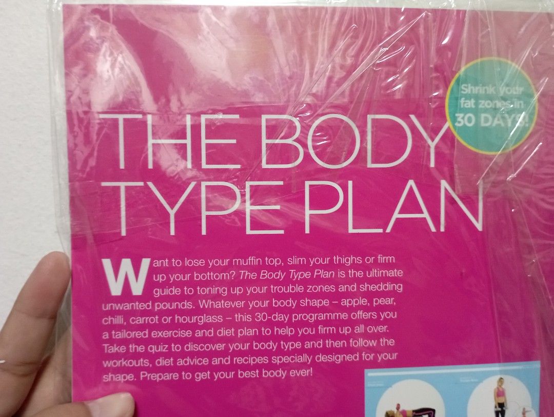 The Body Type Plan Magbook, Hobbies & Toys, Books & Magazines ...