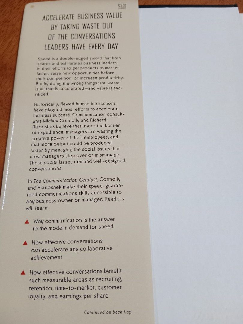 The Communication Catalyst., Hobbies & Toys, Books & Magazines ...