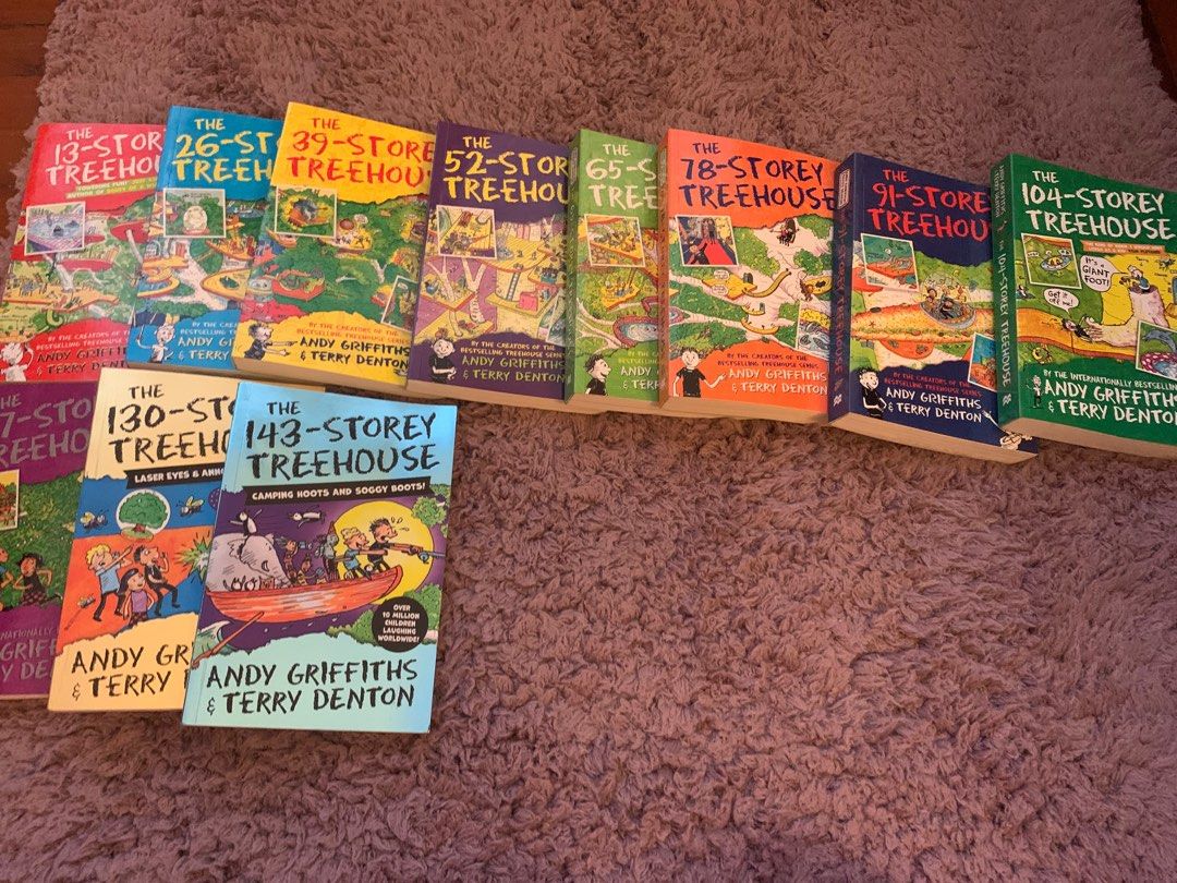 The Storey Treehouse set : 13 Storey treehouse to 143 storey treehouse ...