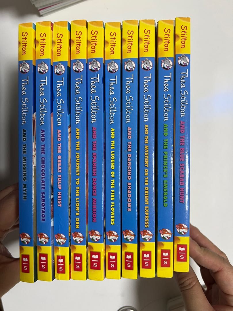 Thea Stilton (Set of 10), Hobbies & Toys, Books & Magazines, Children's ...