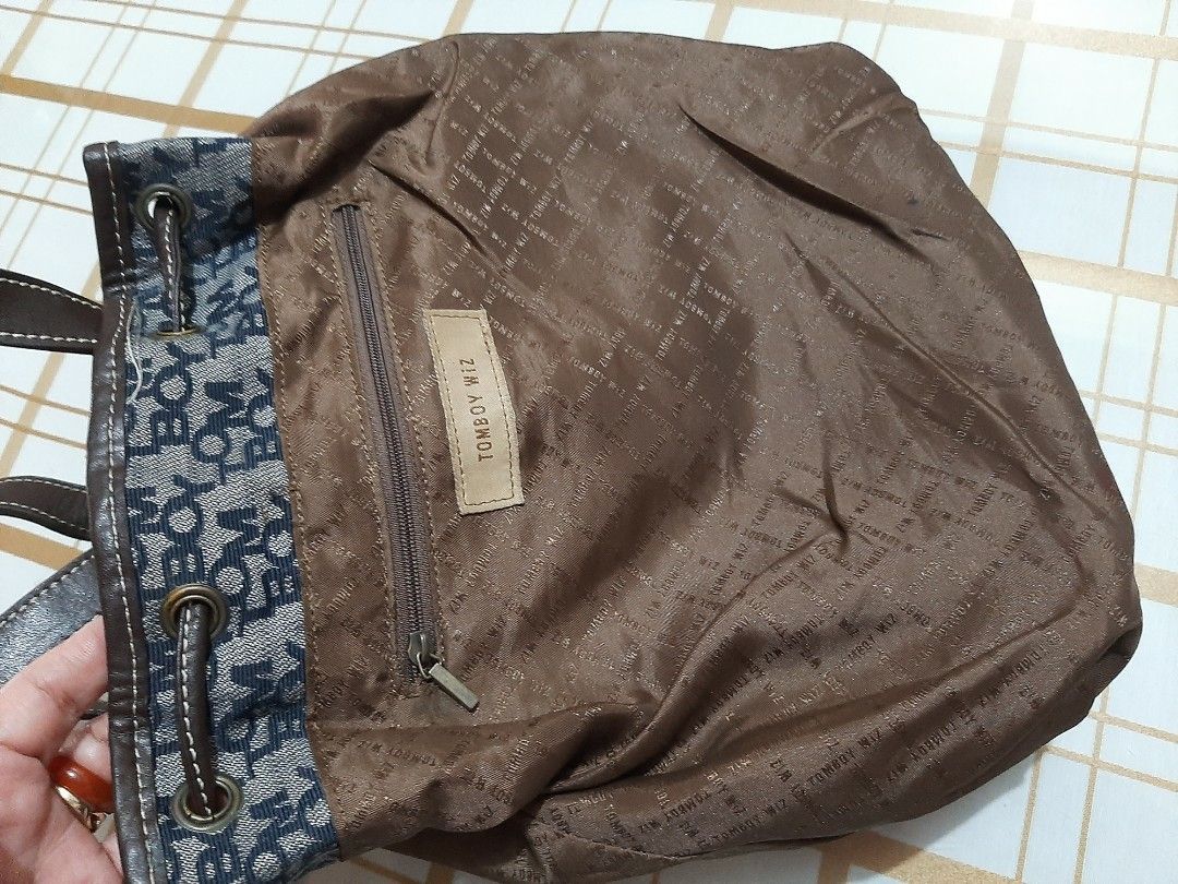 TOMBOY WIZ CANVAS BACKPACK, Women's Fashion, Bags & Wallets, Backpacks ...