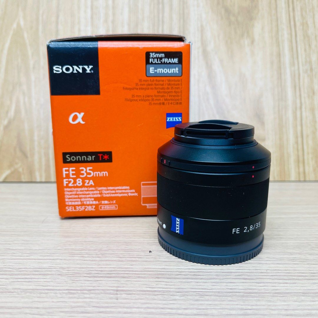TP-SONY SEL35F28Z FE 35mm F2.8 ZA Sonnar T E-Mount, Photography, Lens ...