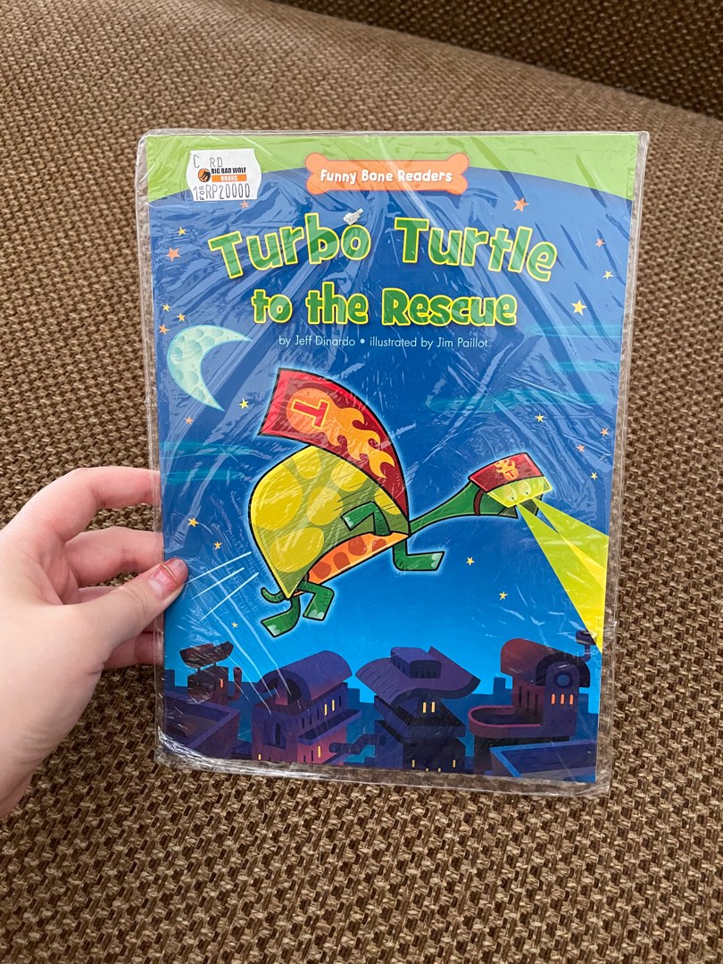 Turbo turtle to the rescue, Buku & Alat Tulis, Buku Anak-Anak di Carousell