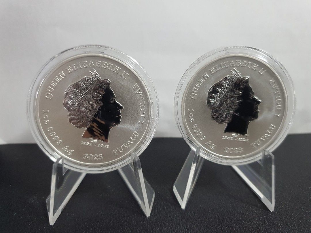 Tuvalu God of Olympus Ares 2023 1oz 99.99 Silver Bullion Coin, Hobbies ...