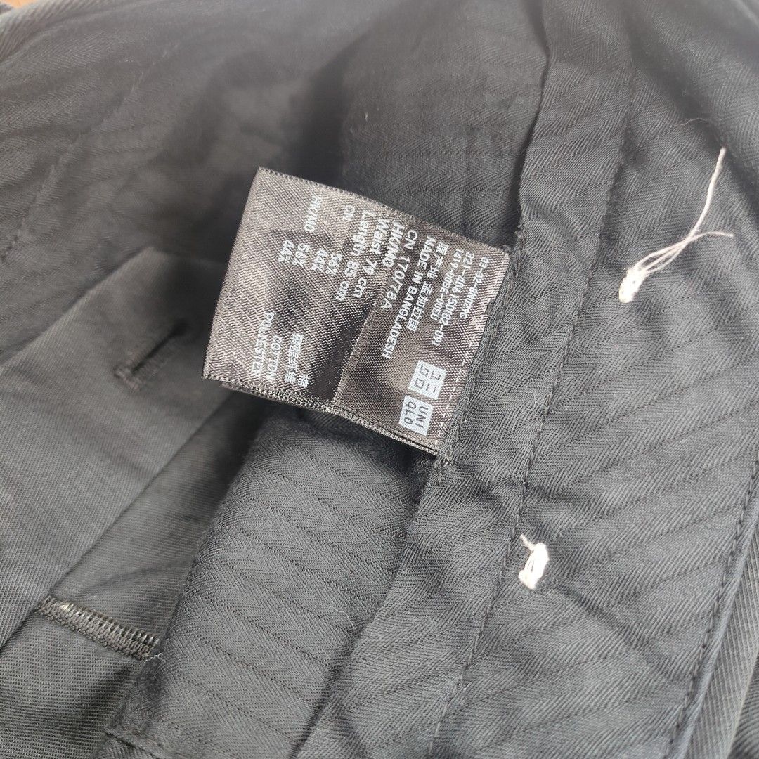 Uniqlo Airsense Pants (Black), Men's Fashion, Bottoms, Trousers on ...