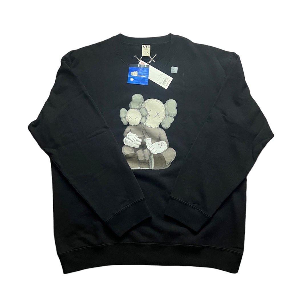 UNIQLO x KAWS CREWNECK, Men's Fashion, Coats, Jackets and Outerwear on ...
