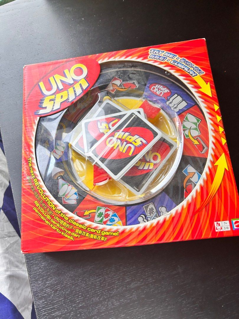 UNO SPIN, Hobbies & Toys, Toys & Games on Carousell