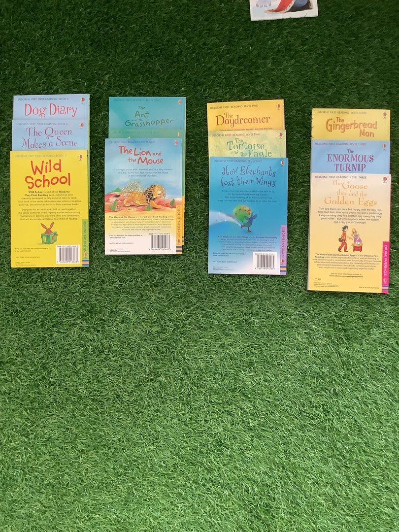 Usborne first reading, Hobbies & Toys, Books & Magazines, Children's ...