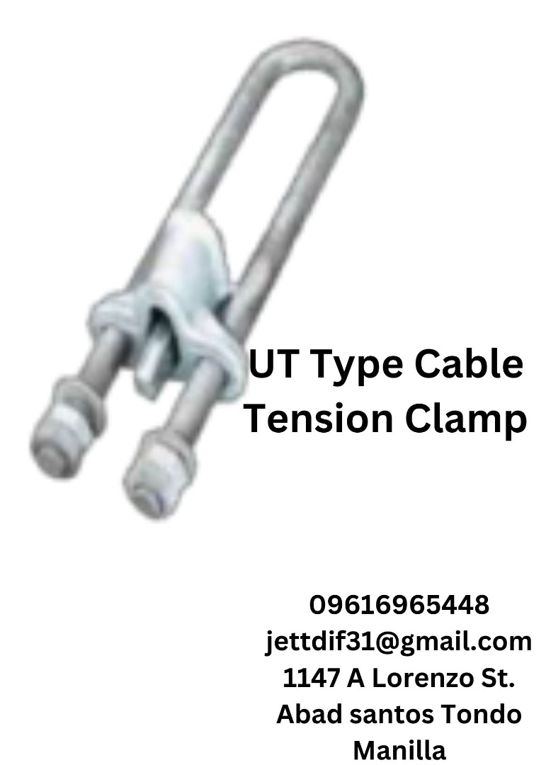 UT Type Cable Tension Clamp, Commercial & Industrial, Construction & Building Materials on Carousell