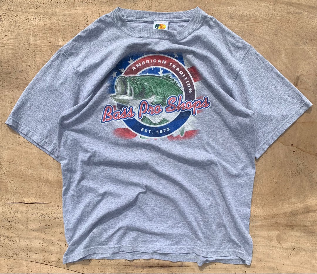 Vintage Bass Pro shops tshirt, Women's Fashion, Tops, Shirts on Carousell