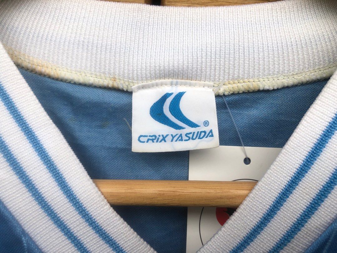 Vintage Crix Yasuda Football Jersey Single Stitch, Men's Fashion, Tops & Sets, Tshirts & Polo ...