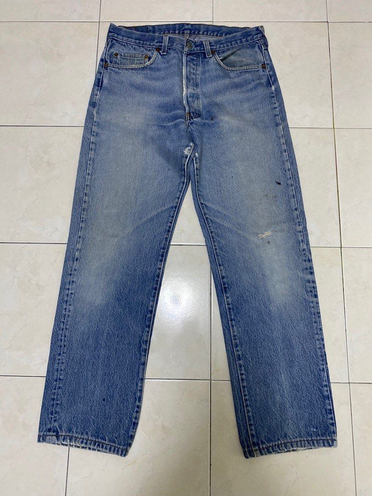 Vintage levis 501 usa, Men's Fashion, Bottoms, Jeans on Carousell
