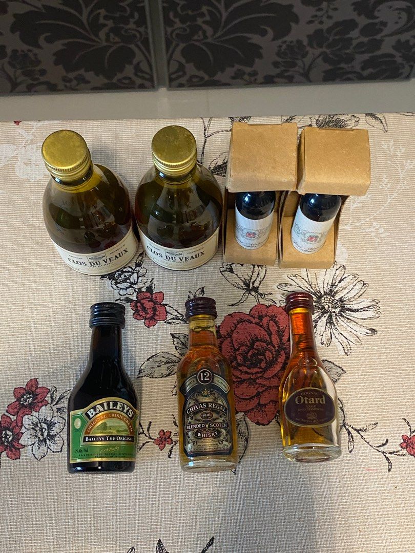 Vintage Miniature Alcohol, Food & Drinks, Alcoholic Beverages on Carousell
