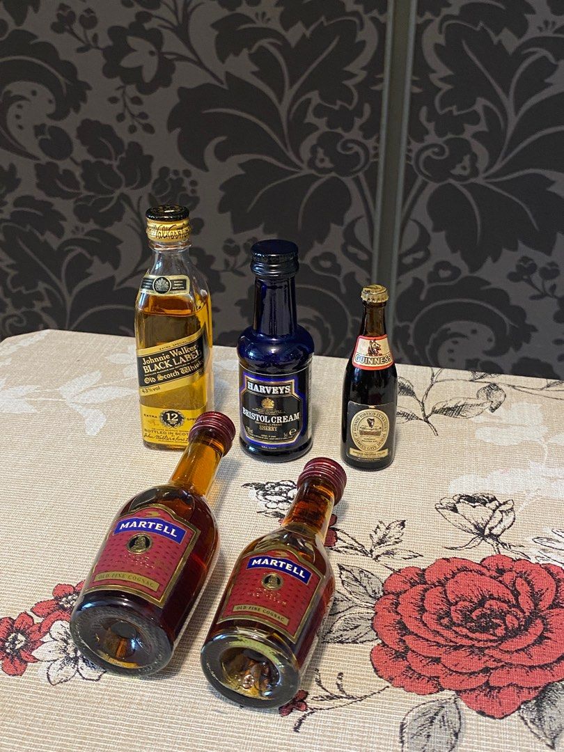Vintage Miniature Alcohol, Food & Drinks, Alcoholic Beverages on Carousell