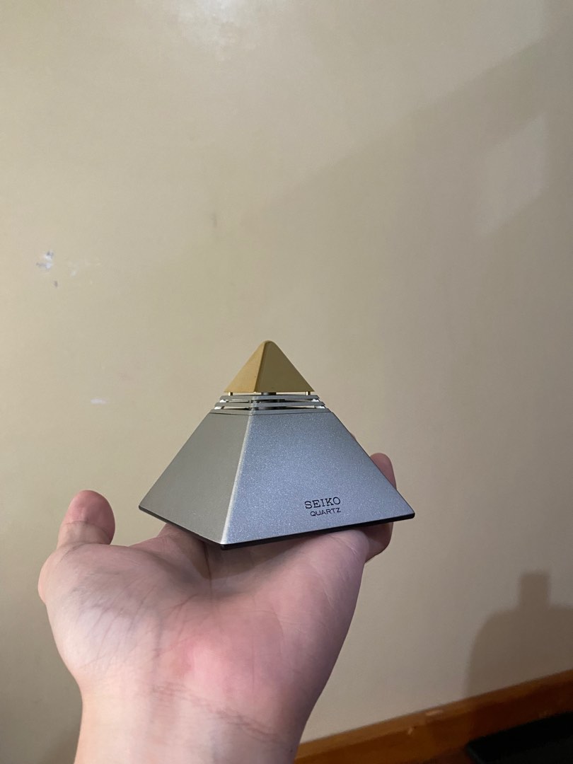 Vintage Seiko Pyramid Talking Alarm Clock, Men's Fashion, Watches ... Vintage Seiko Pyramid Talking Alarm Clock, Men's Fashion, Watches ...
