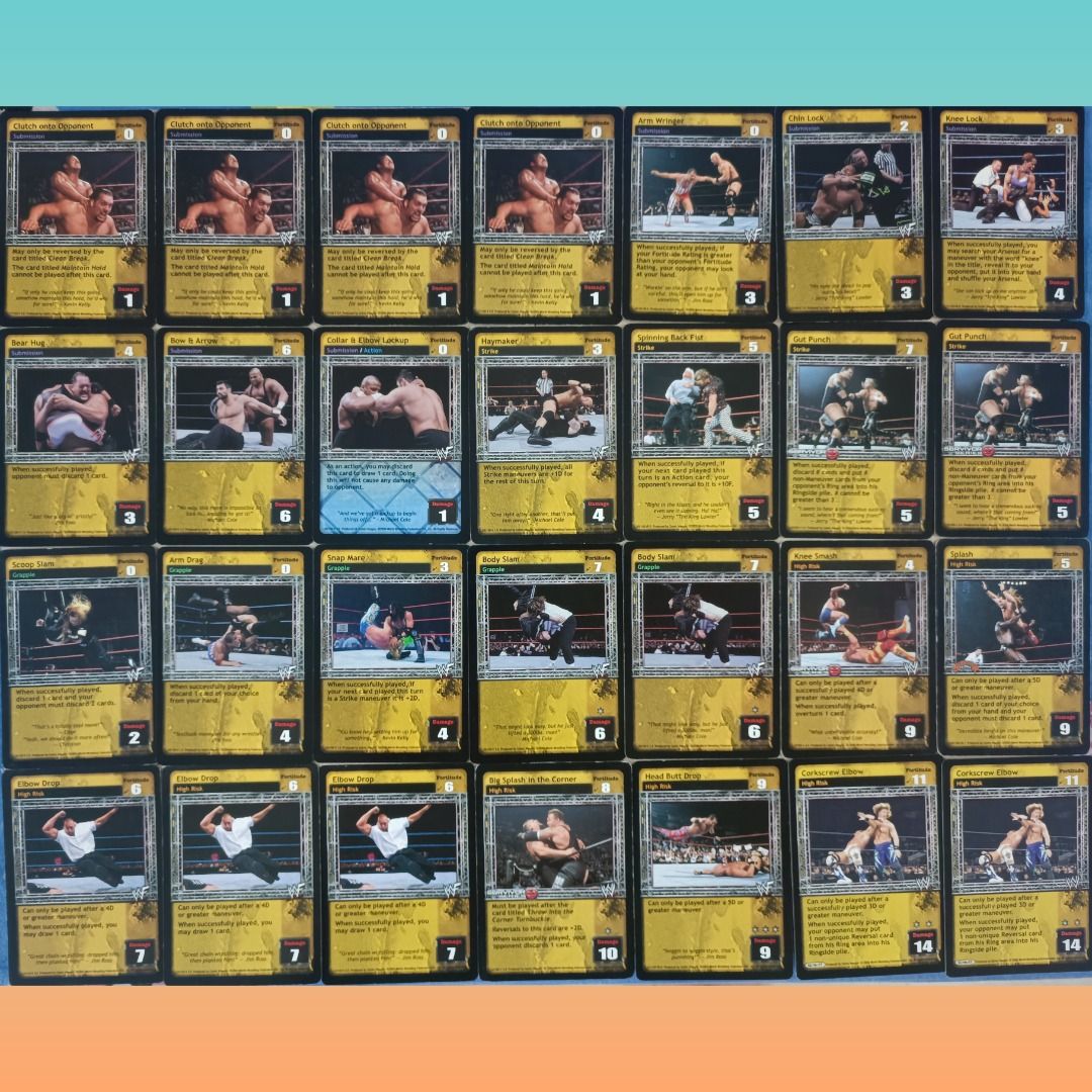 Vintage WWE Cards (Part 1), Hobbies & Toys, Toys & Games on Carousell