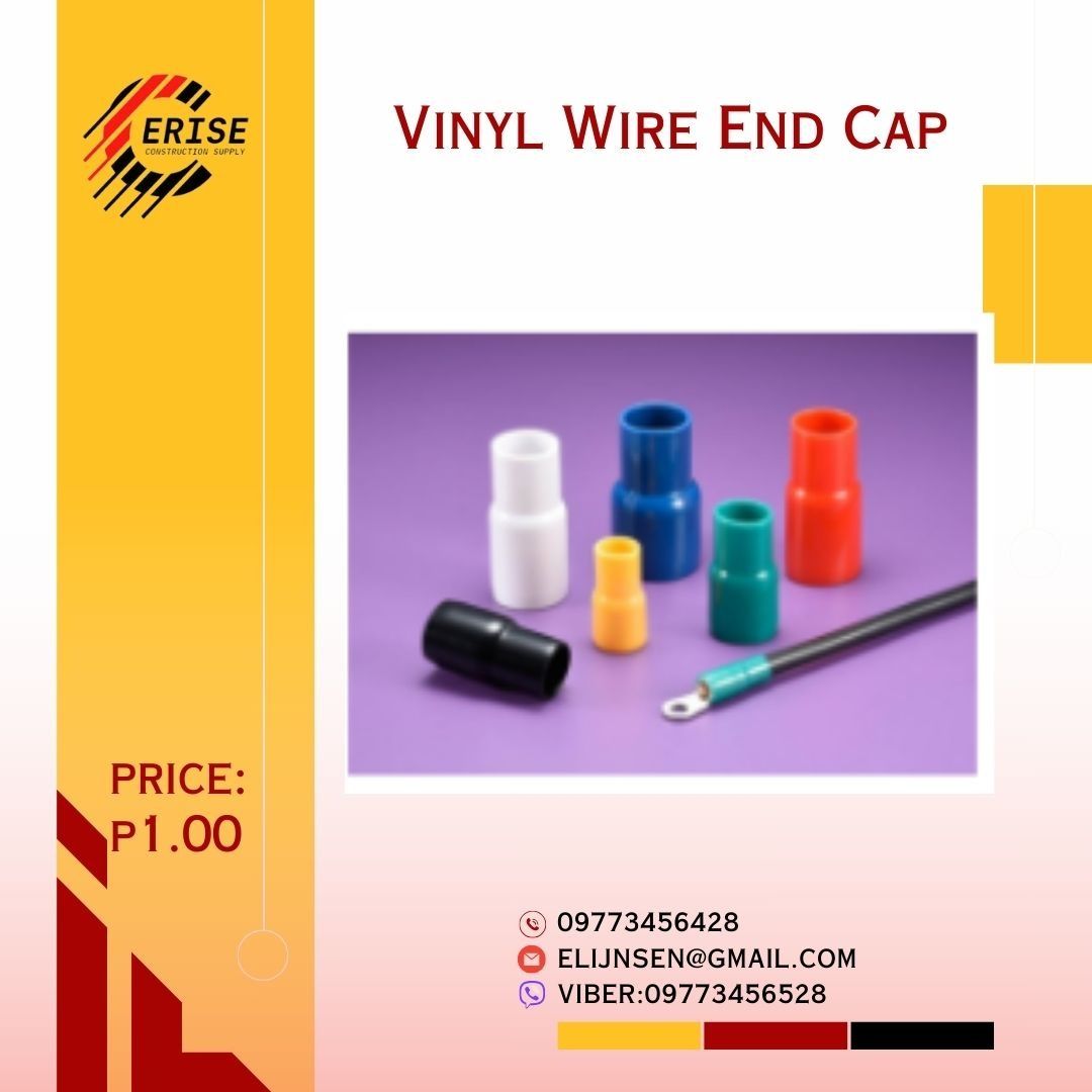 VINYL WIRE END CAP, Commercial & Industrial, Construction & Building ...