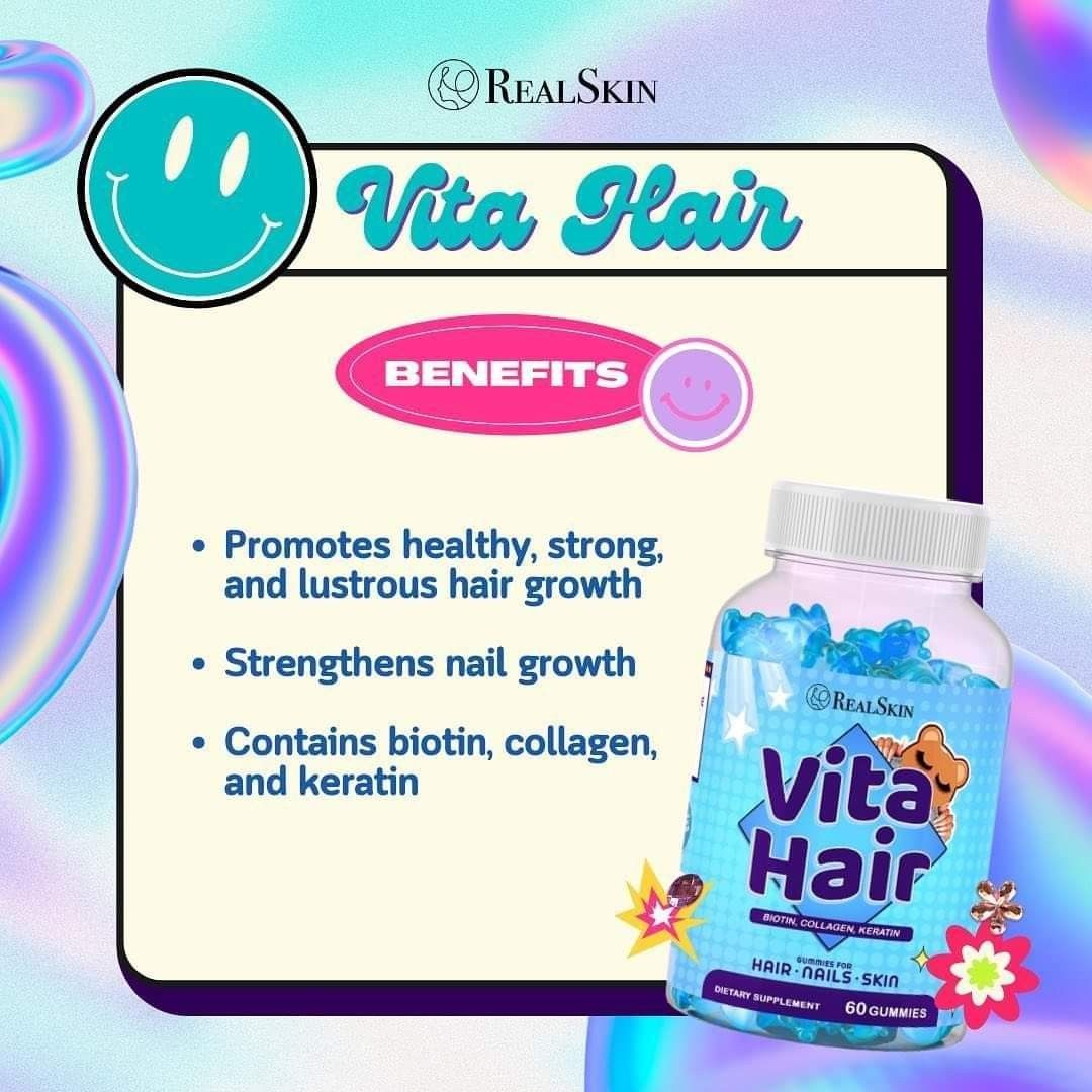 Vita shape gummies , Vita hair , Vita skin, Health & Nutrition, Health ...
