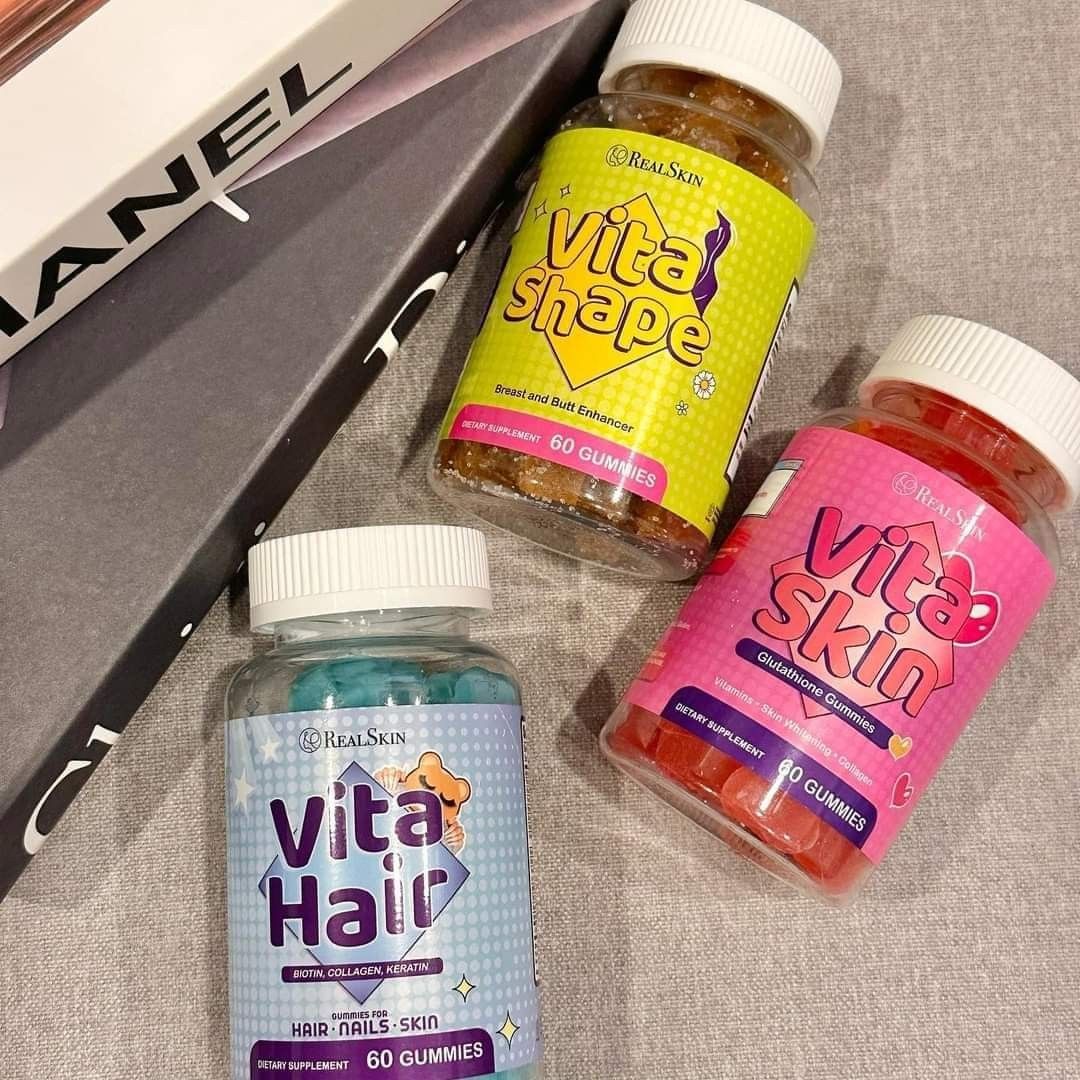 Vita shape gummies , Vita hair , Vita skin, Health & Nutrition, Health ...
