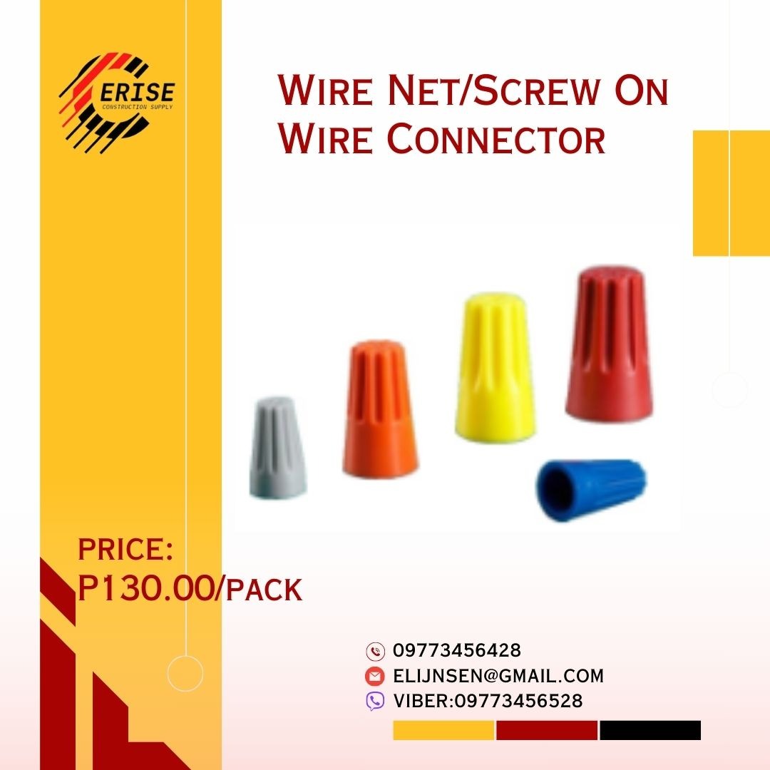 wire net/screw on wire connector, Commercial & Industrial, Construction ...