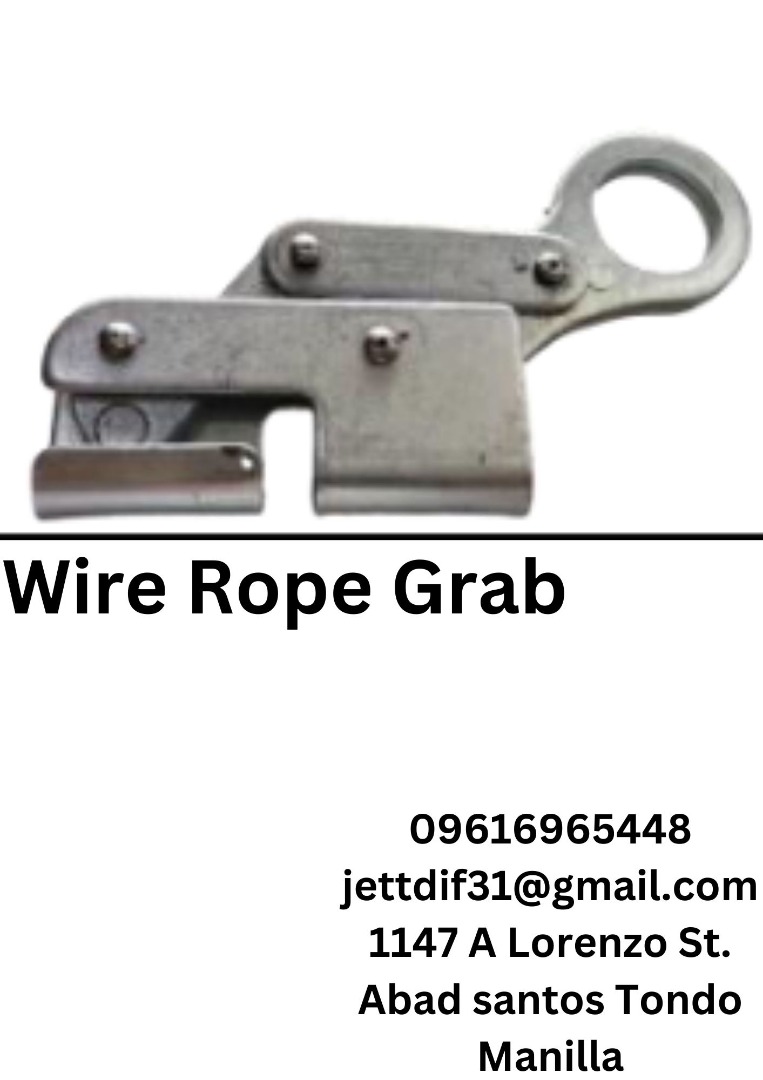 Wire Rope Grab, Commercial & Industrial, Construction & Building ...