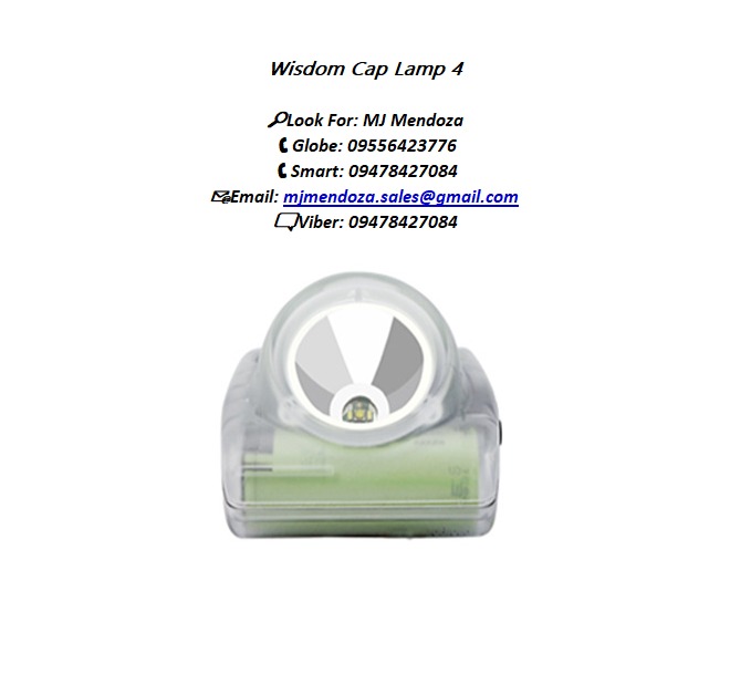 Wisdom Cap Lamp 4, Commercial & Industrial, Industrial Equipment on Carousell