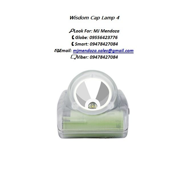 Wisdom Cap Lamp 4, Commercial & Industrial, Industrial Equipment on ...