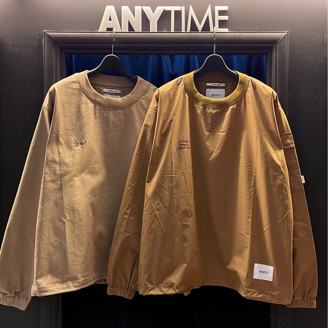 Wtaps Shmok LS, 男裝, 上身及套裝, T-shirt、恤衫、有領衫 - Carousell