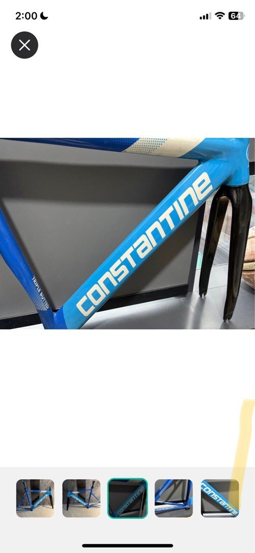WTS/WTT Constantine barnard frameset, Sports Equipment, Bicycles ...