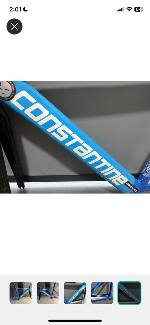 WTS/WTT Constantine barnard frameset, Sports Equipment, Bicycles ...