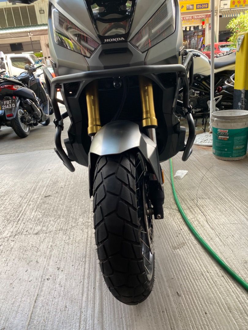 Xadv 750 full set crash bar, Motorcycles, Motorcycle Accessories on ...