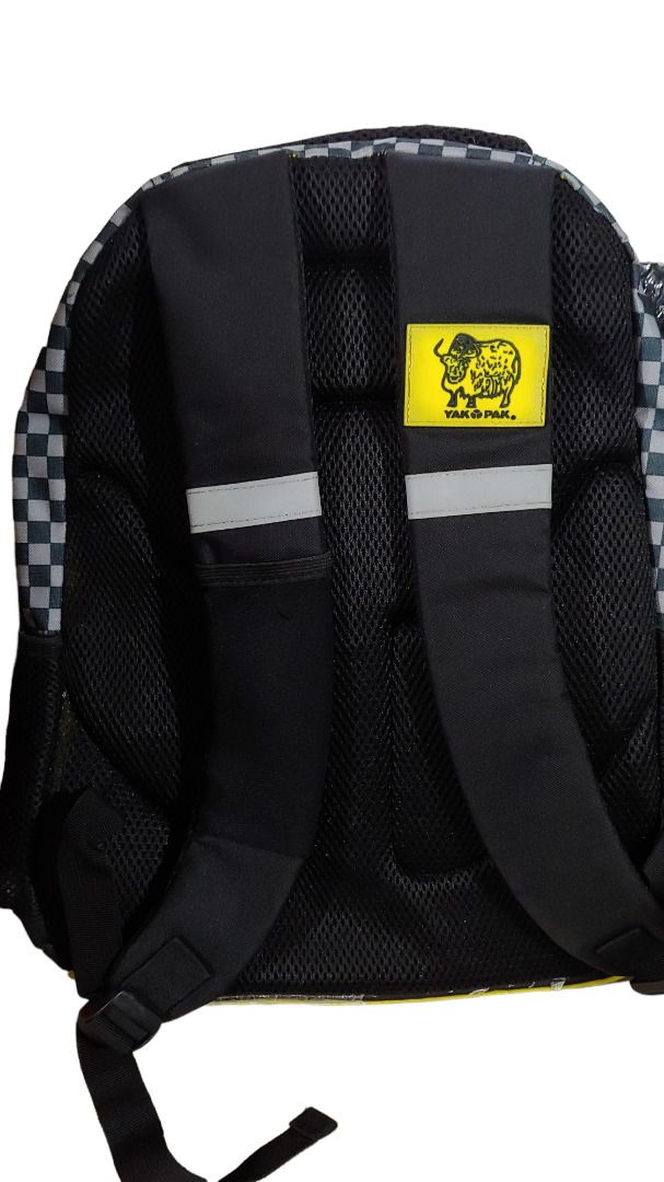 Yak Pak - checkered backpack bag, Men's Fashion, Bags, Backpacks on ...