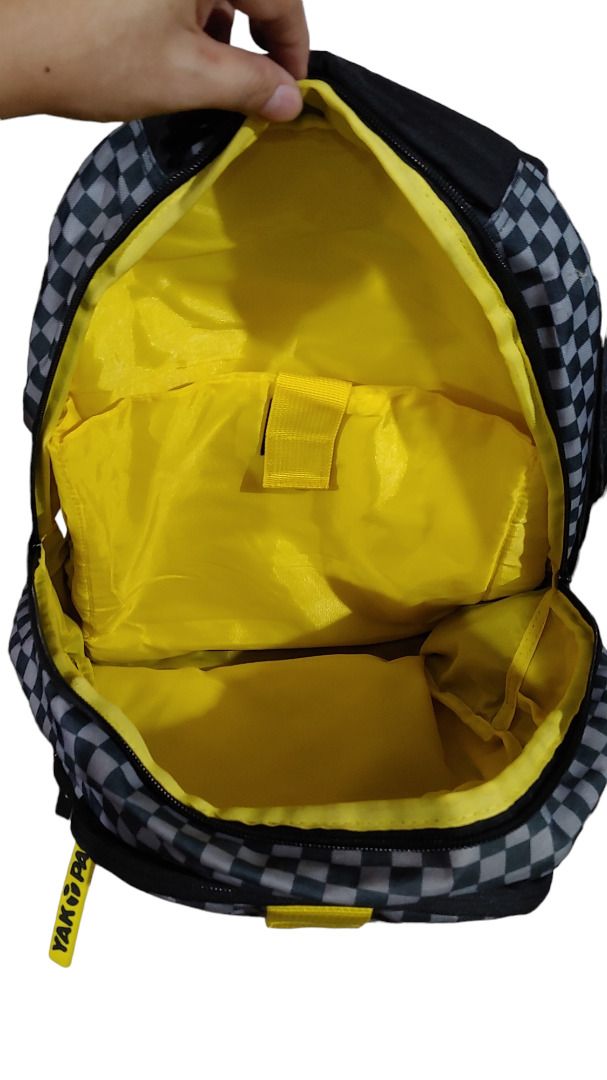 Yak Pak - checkered backpack bag, Men's Fashion, Bags, Backpacks on ...