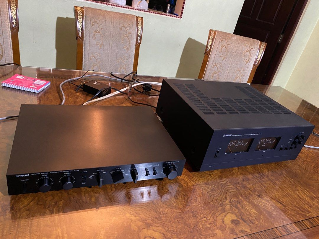 Yamaha B-2 & C-2A pre n power amp, Audio, Soundbars, Speakers & Amplifiers on Carousell