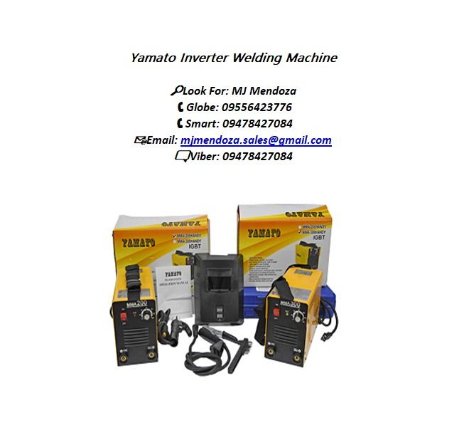Yamato Inverter Welding Machine, Commercial & Industrial, Industrial ...
