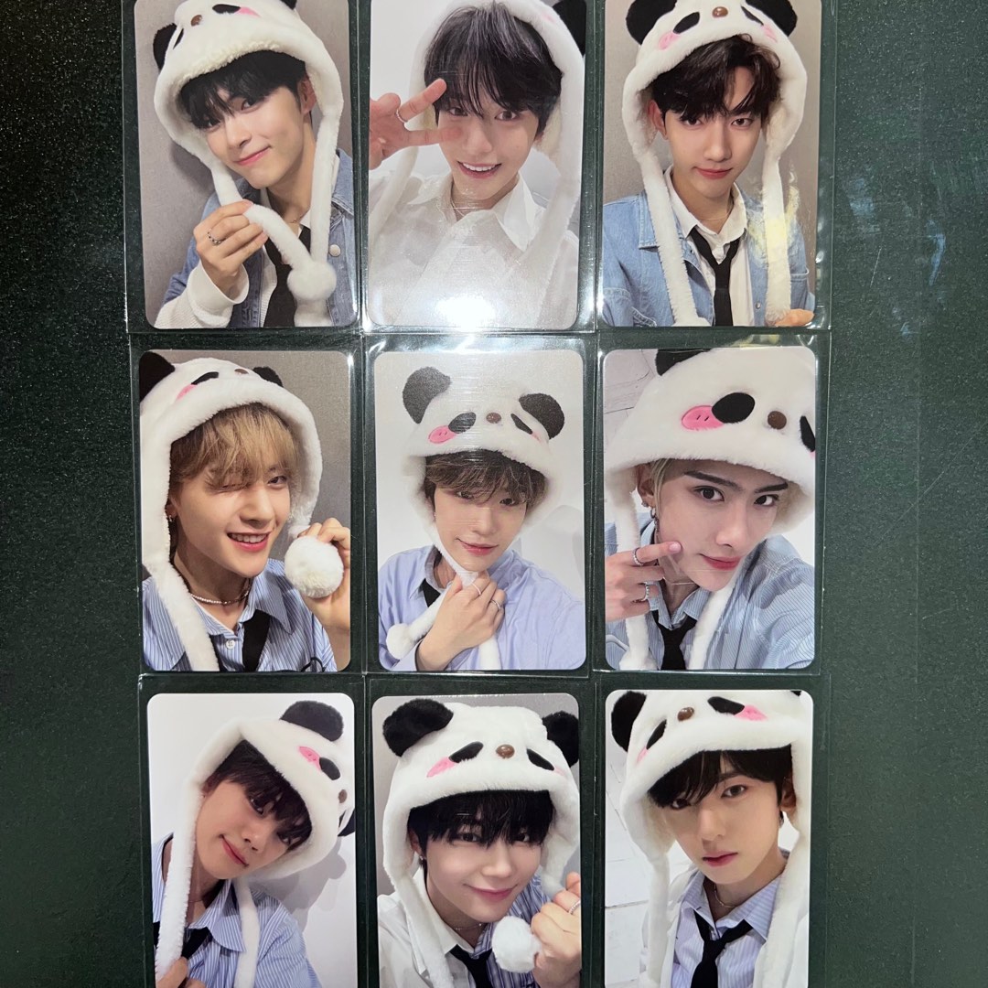zb1 makestar r2 panda pob pc photocard hao hanbin jiwoong taerae ...