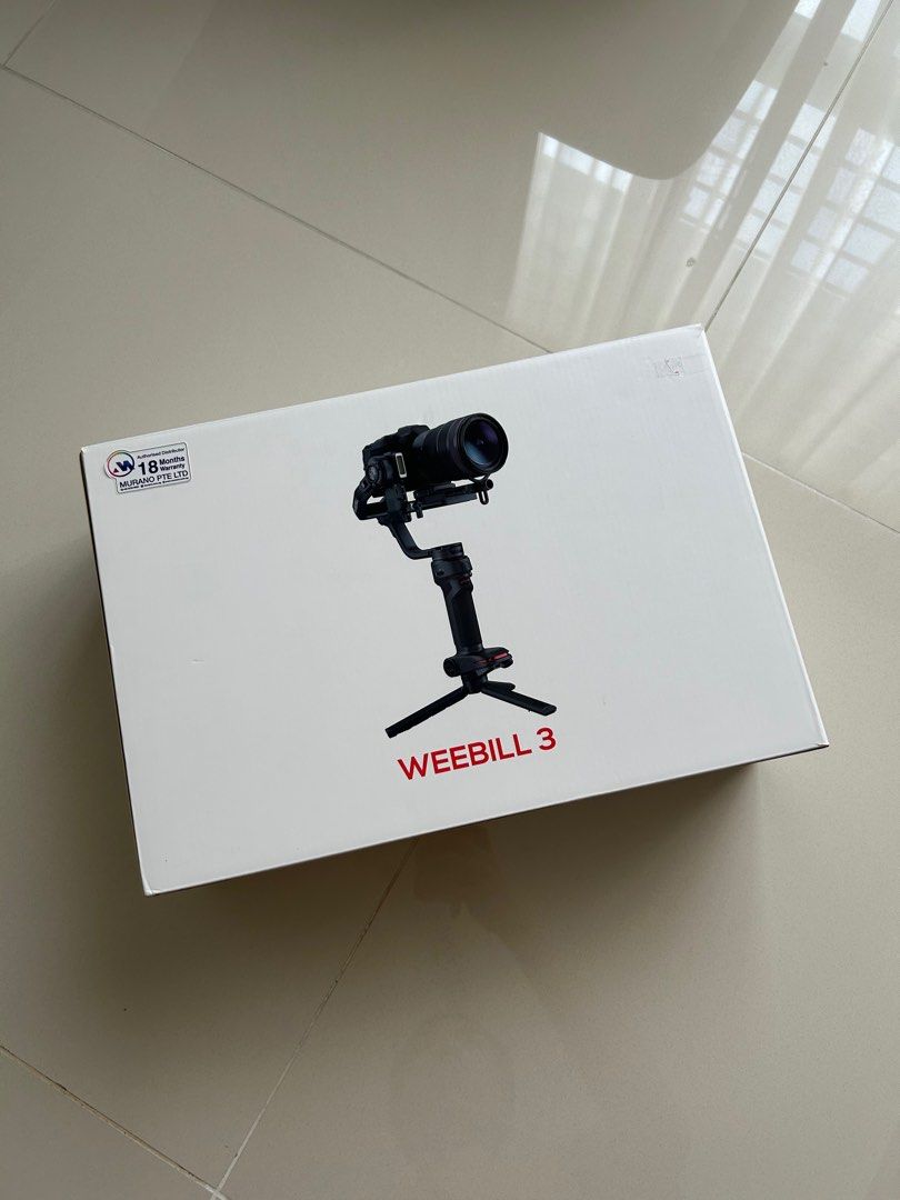 Zhiyun Weebill 3 Standard Kit Gimbal, Photography, Photography ...