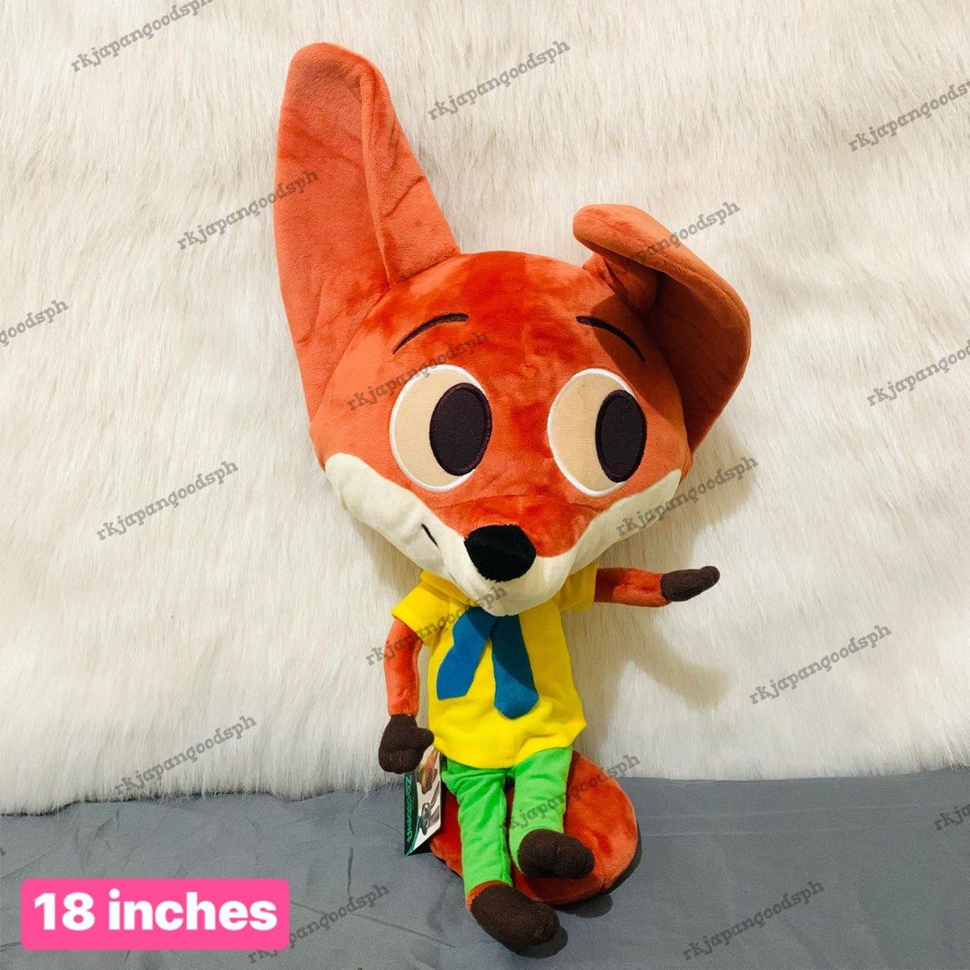 Zootopia Stuffed Toy Plush, Hobbies & Toys, Toys & Games on Carousell