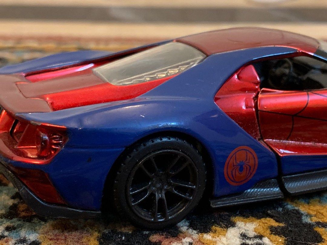 1/32 Jada Ford GT Spider Man Edition, Hobbies & Toys, Toys & Games on ...