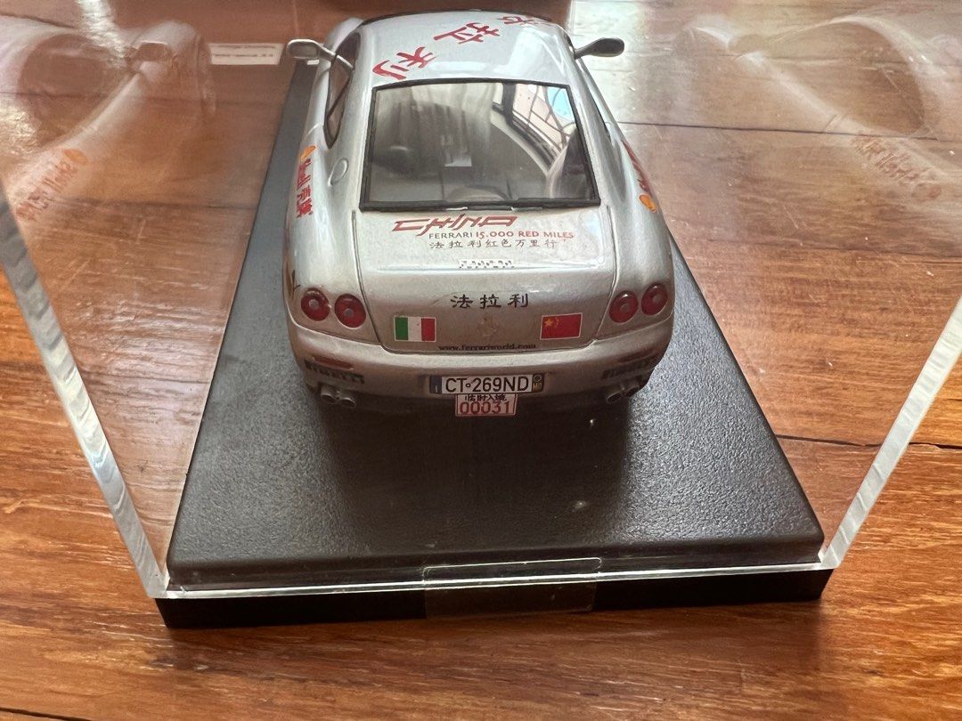 1/43 Looksmart Ferrari 612 Scaglietti 15000 Red Miles Tour LS155A ...