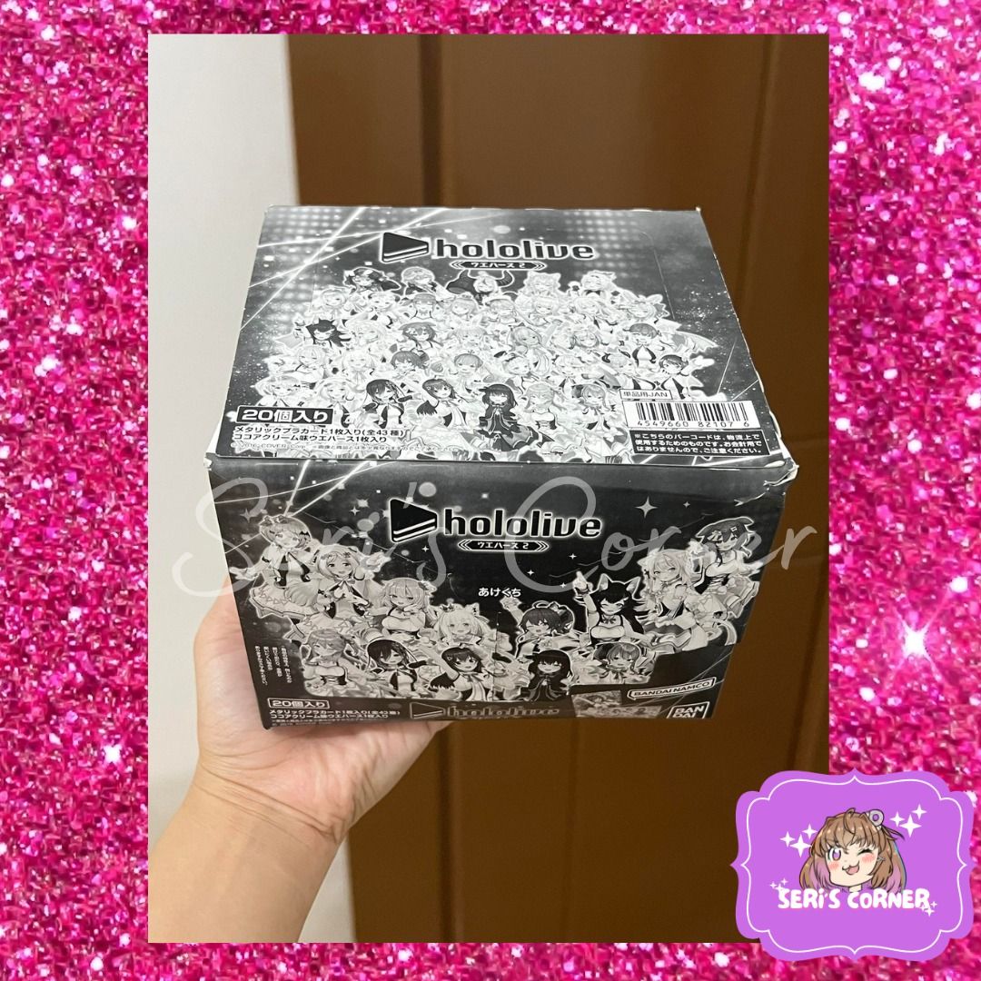 1 BOX of Hololive Card Wafers Vol. 2 (20 packs), Hobbies & Toys, Memorabilia & Collectibles, Fan ...