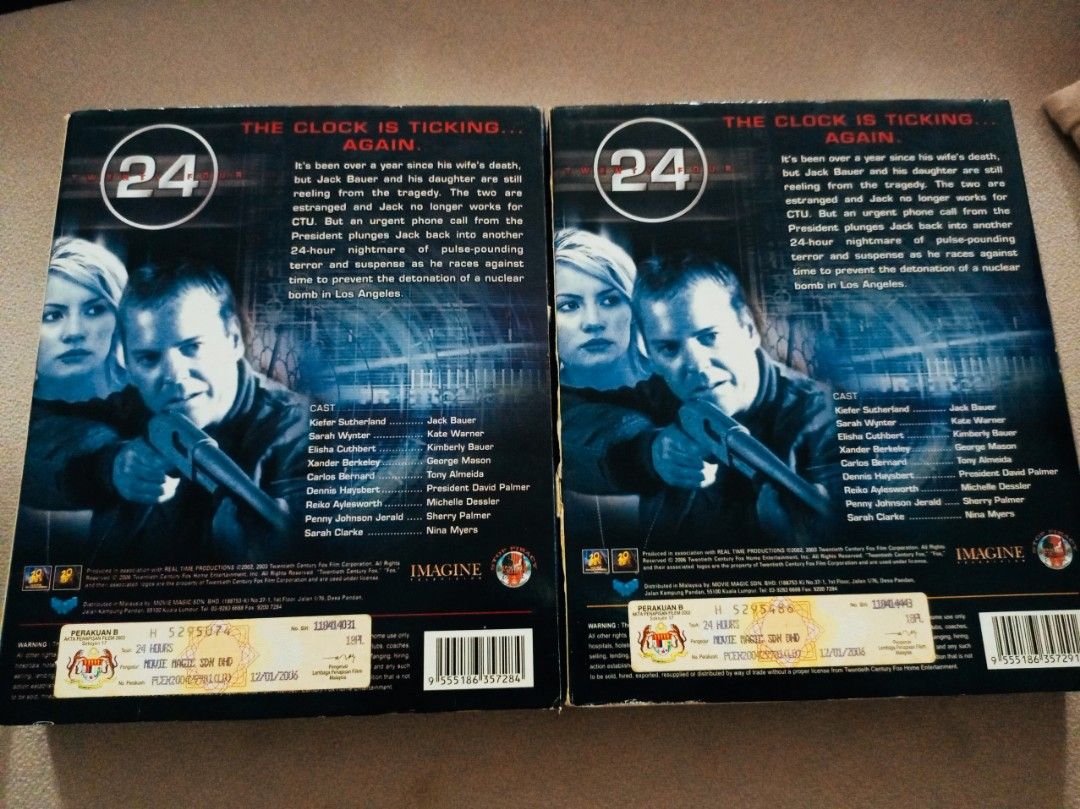 24 Season Two DVD, Hobbies & Toys, Music & Media, CDs & DVDs on Carousell