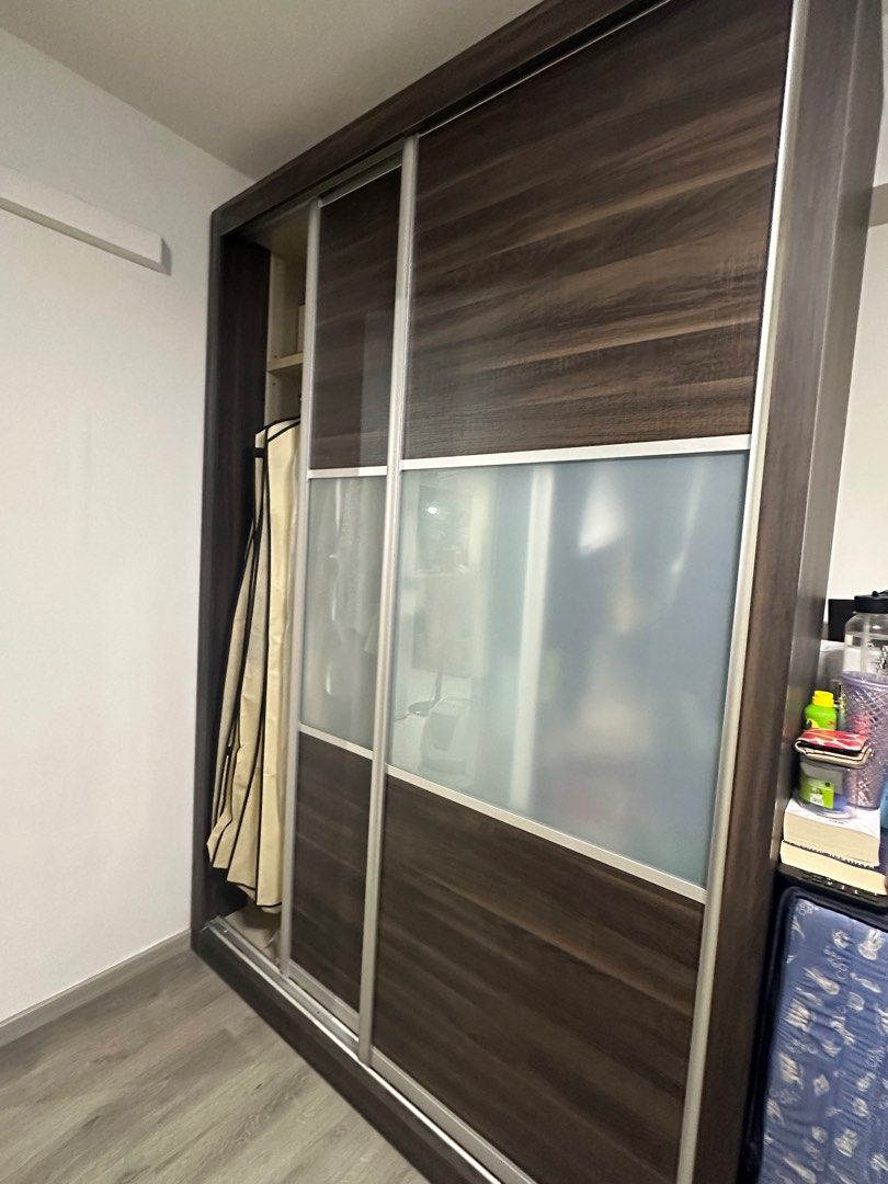2 sliding door wadrobe, Furniture & Home Living, Furniture, Shelves ...