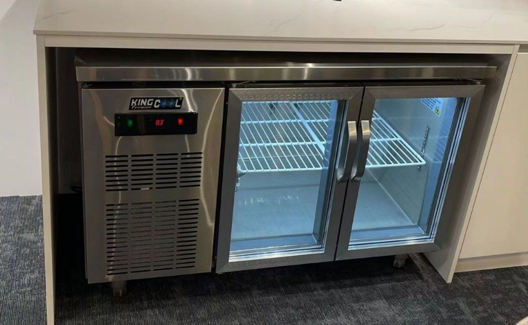 2 Glass Door Counter Chiller (2玻璃门冷藏）, TV & Home Appliances, Kitchen ...