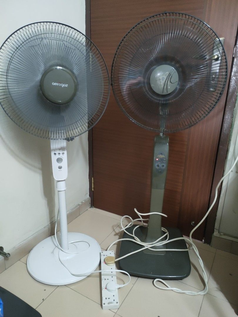 2workingfans$20, Mitsubishi fan , Sona fan , standing fans , electric ...